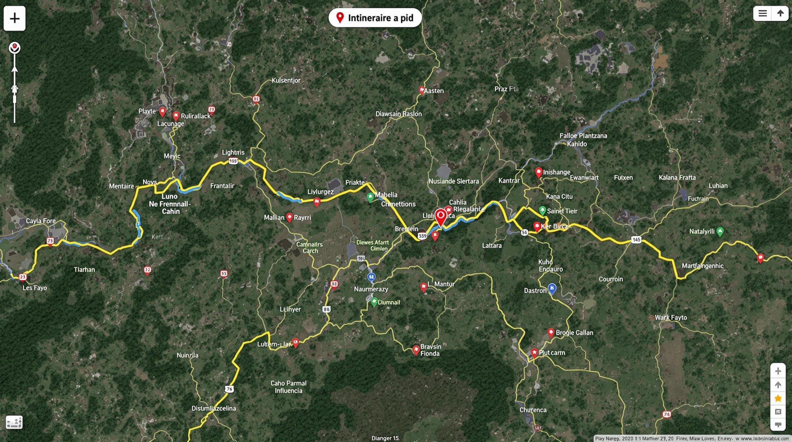 Itinéraire à pied mappy : Découvrez le meilleur chemin pour vos balades ...